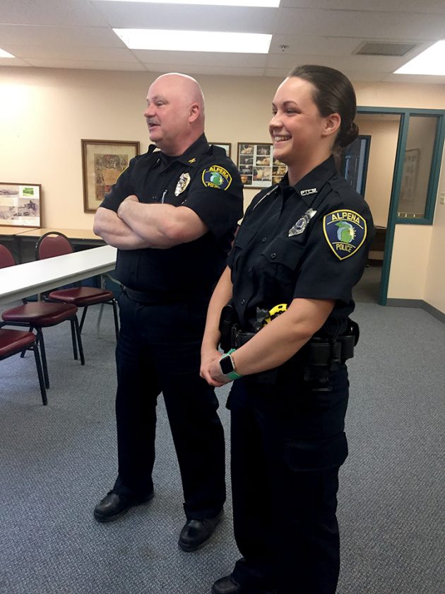 New officer sworn in | News, Sports, Jobs - The Alpena News